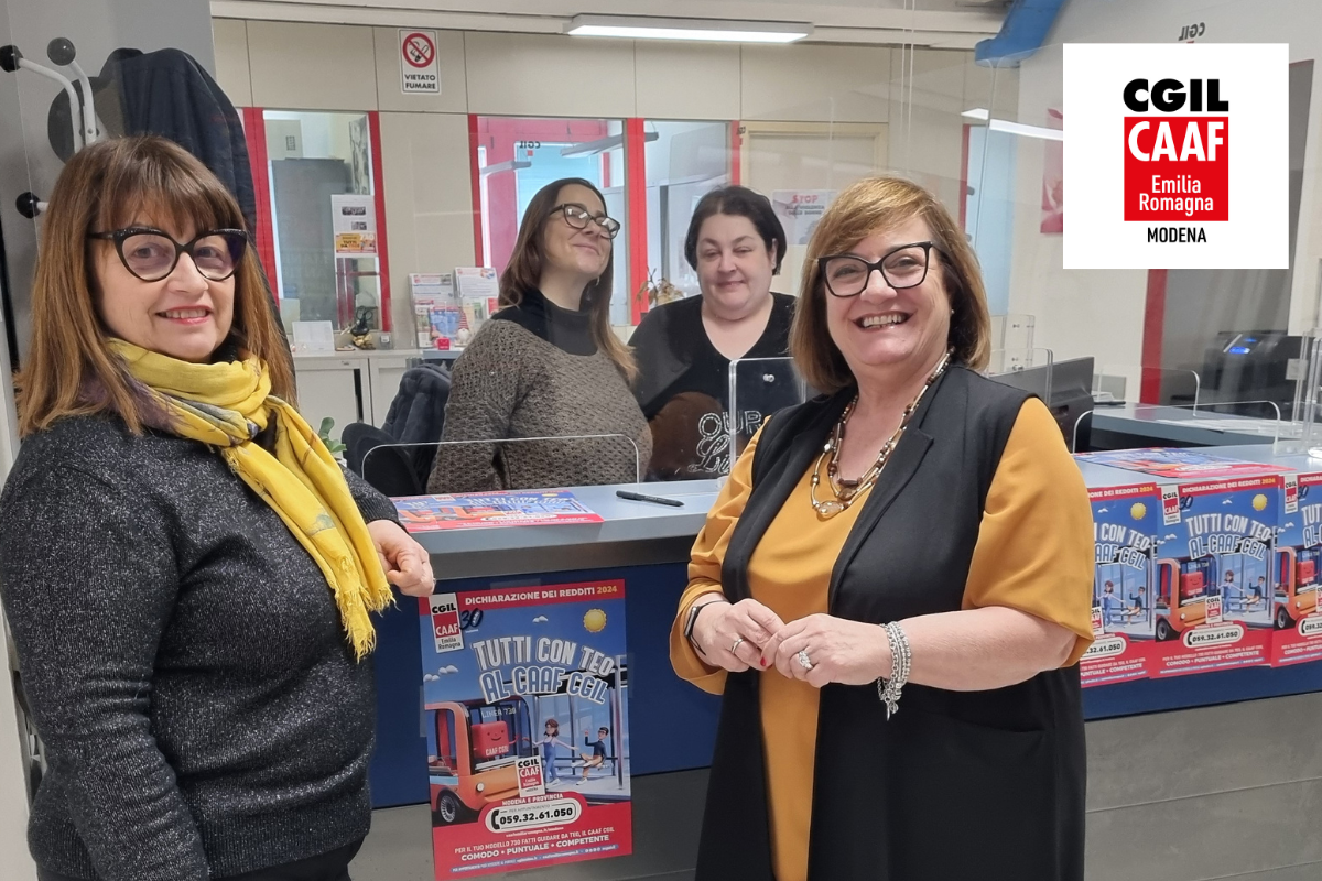 DICHIARAZIONE DEI REDDITI: IL CAAF CGIL MODENA UN PARTNER COMPETENTE ...